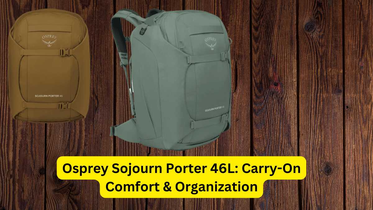 Osprey Sojourn Porter 46L Travel Backpack | Fine Backpack