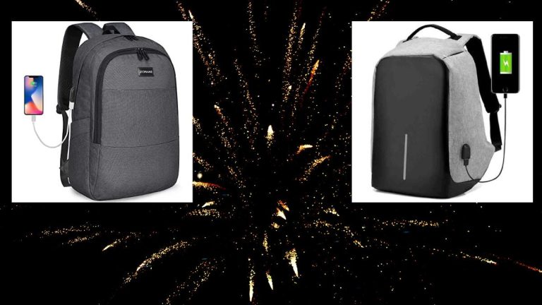backpack with usb port how does it work | Fine Backpack
