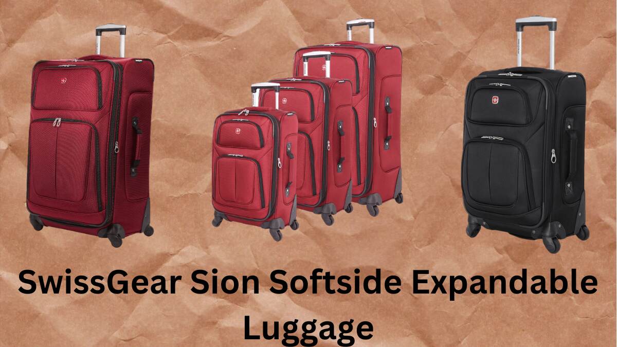SwissGear Sion Softside Expandable Luggage | Fine Backpack