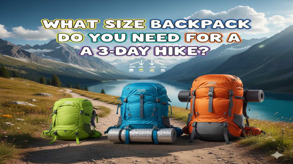 What Size Backpack for a 3-Day Hike? (The Essential Guide)
